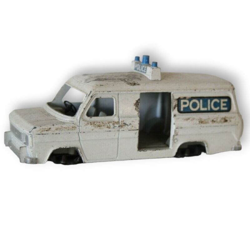 Diecast Modellino DINKY TOY'S Ford Transit Van Polizia Police RARO