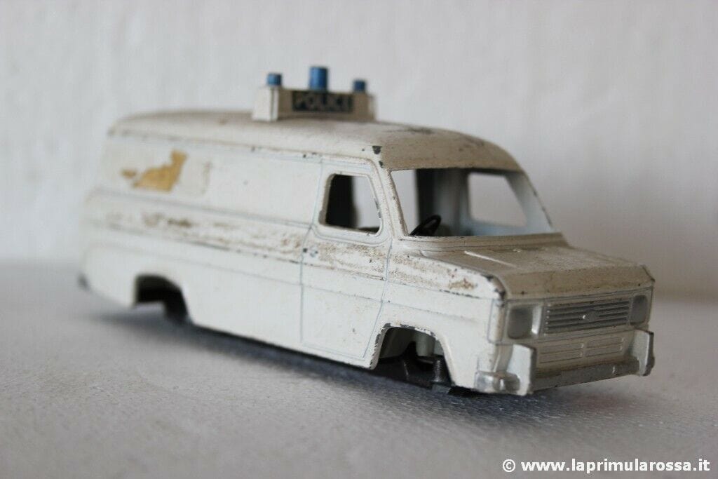 Dinky Toys Vintage Ford Transit Van Police - Macchina...